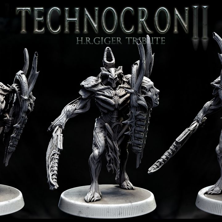 3D Printable TechnoMech Pretorian (ALL 8 Poses) by Mini Monster Mayhem